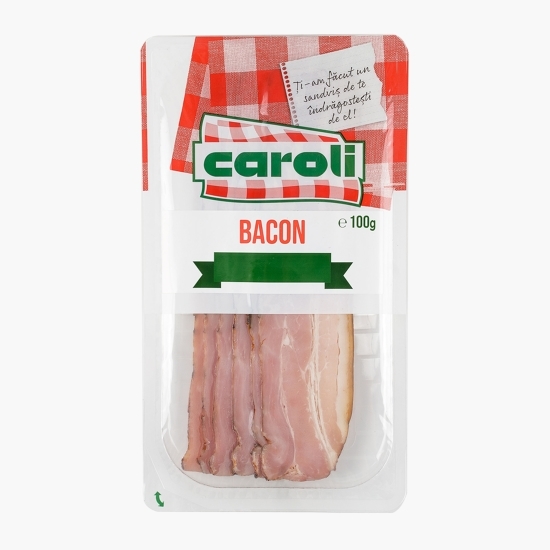 Bacon feliat 100g - Prospețime și varietate - Freshful.ro