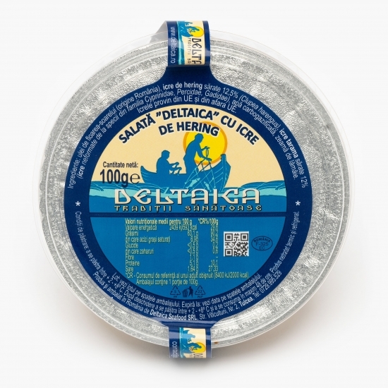 Salată cu icre de hering 100g - Prospețime și varietate - Freshful.ro