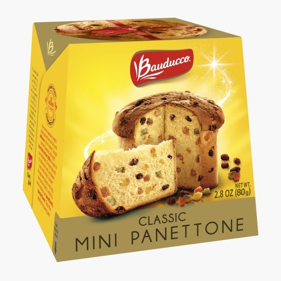 Mini Panettone Clasic 80g - Prospețime și varietate - Freshful.ro