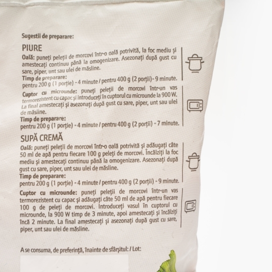 Piure de morcovi 400g - Prospețime și varietate - Freshful.ro