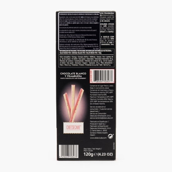 Sticksuri de ciocolată cu lapte cu aromă cheesecake 120g - Prospețime ...