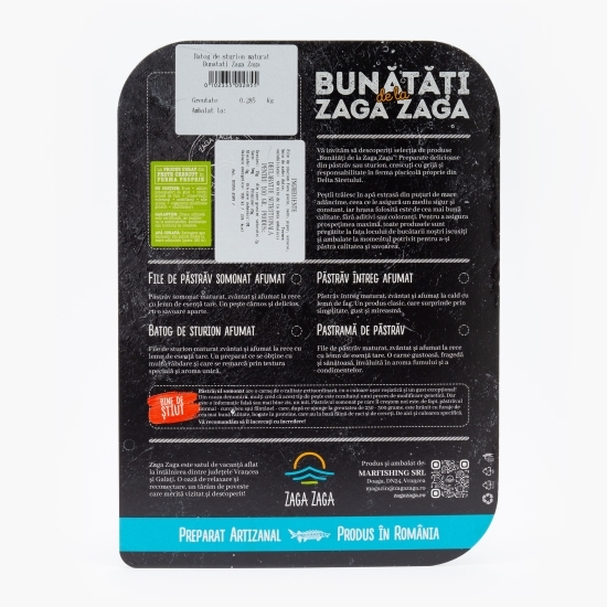 Batog de sturion maturat 200g - Prospețime și varietate - Freshful.ro
