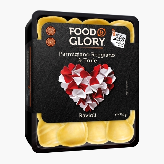 Paste proaspete cu ou umplute cu brânză Parmigiano și trufe 250g ...