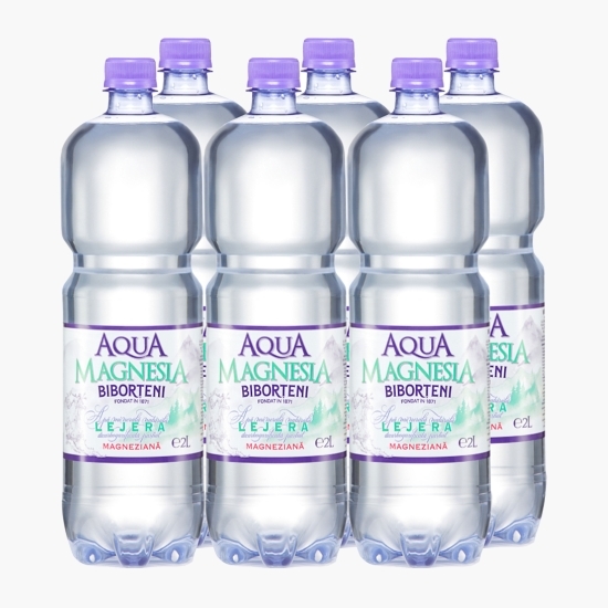 Apă minerală naturală decarbogazificată parțial Magnesia Lejeră 6x2l ...