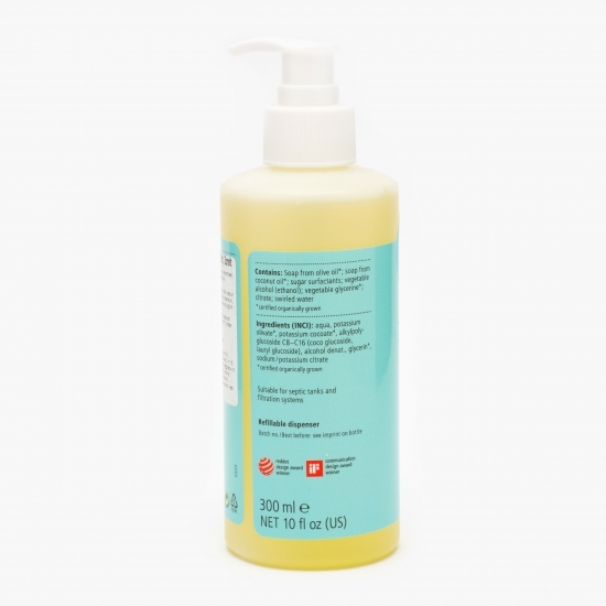 Săpun lichid/gel de duș bio neutru 300ml - Prospețime și varietate ...