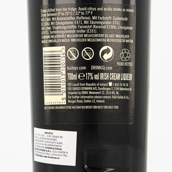 Lichior Irish Cream 17% alc. 0.7l - Prospețime și varietate - Freshful.ro