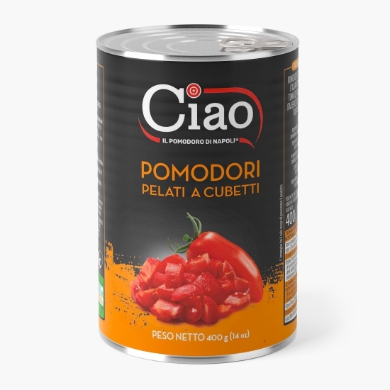 Roșii cuburi decojite 400g - Prospețime și varietate - Freshful.ro