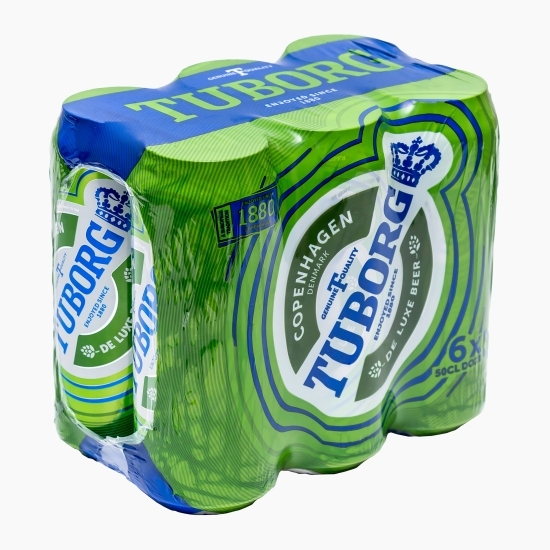 Bere blondă pasteurizată doză 6x0.5l - Prospețime și varietate ...