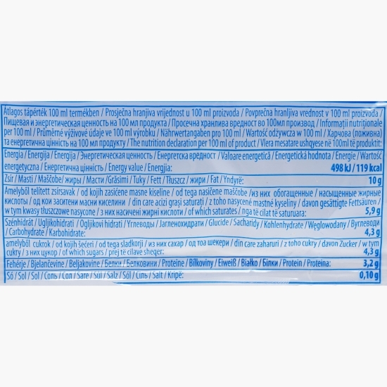 Lapte UHT pentru cafea 10% grăsime, 10x10g - Prospețime și varietate ...