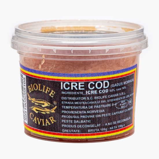 Icre de cod 100g - Prospețime și varietate - Freshful.ro
