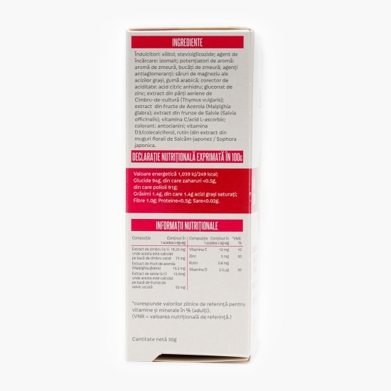 Acadele pentru durere în gât 5 buc - Prospețime și varietate - Freshful.ro