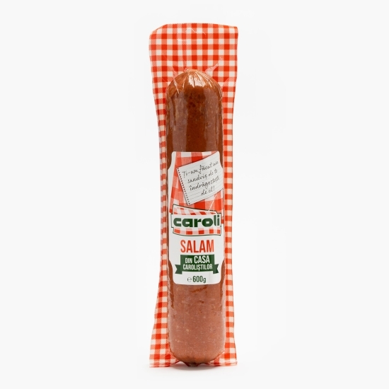 Salam din Casa Caroliștilor 600g - Prospețime și varietate - Freshful.ro