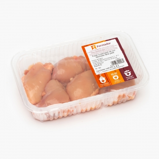 Pulpe superioare de pui dezosate fără piele 650g - Prospețime și ...