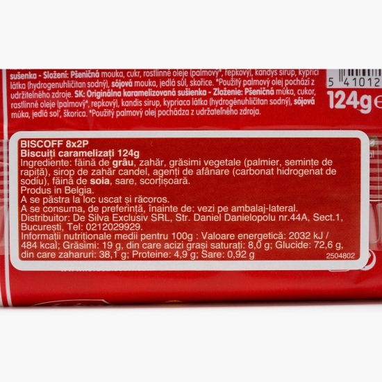 Biscuiți Biscoff 124g - Prospețime și varietate - Freshful.ro