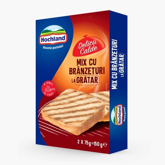 Mix cu brânzeturi la grătar Delicii calde 150g (2x75g) - Prospețime și ...