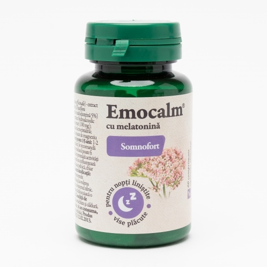 Emocalm cu melatonină (Somnofort) 60 comprimate - Prospețime și ...