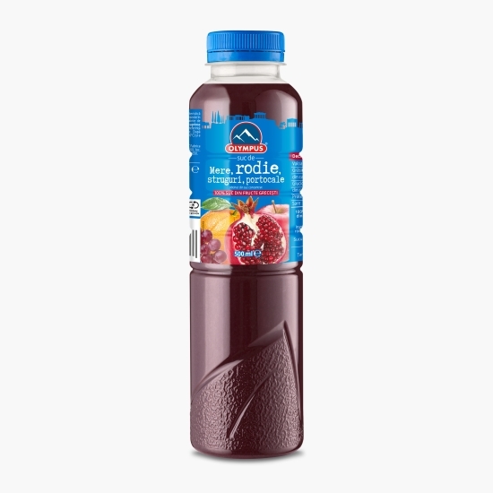 Suc de mere, rodie, struguri, portocale 0.5l - Prospețime și varietate ...