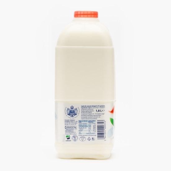 Lapte integral 3.5% grăsime 1.8l - Prospețime și varietate - Freshful.ro