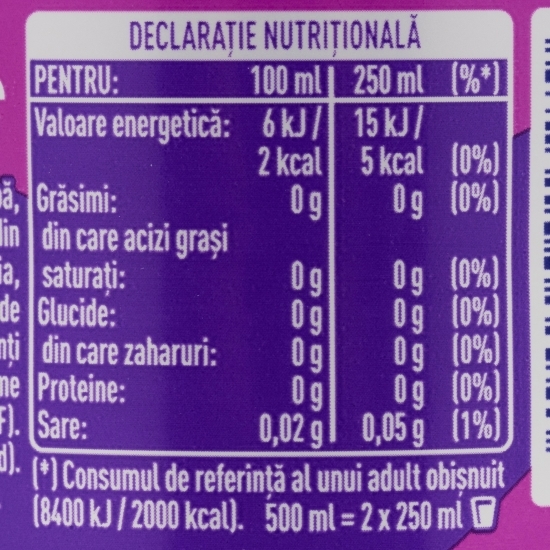 Băutură carbogazoasă zero zahăr, WTF (ștrudel cu mere), 0.5l ...