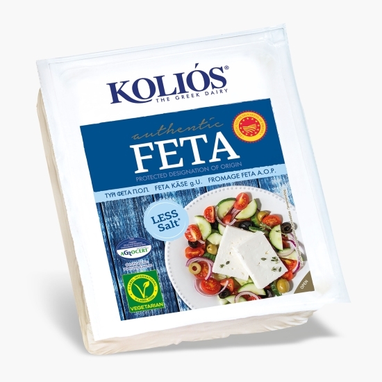 Brânză Feta ușor sărată D.O.P. 150g - Prospețime și varietate - Freshful.ro