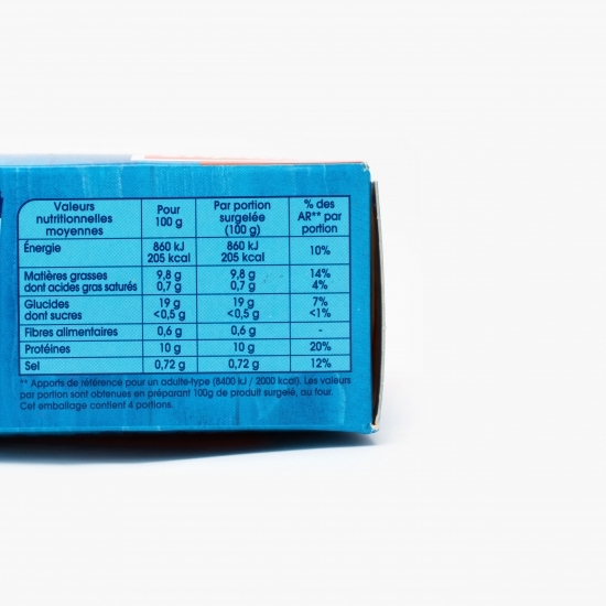 File de cod pane 4 buc 400g - Prospețime și varietate - Freshful.ro