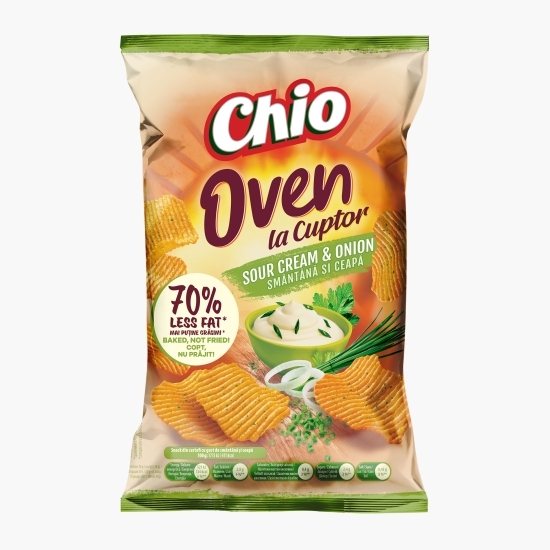 Chipsuri din cartofi cu smântână și ceapă 125g - Prospețime și ...