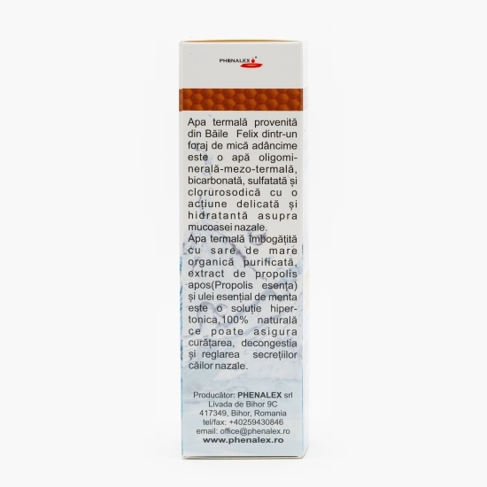 Spray nazal cu apă termală Sinus Spa forte 30ml - Prospețime și ...