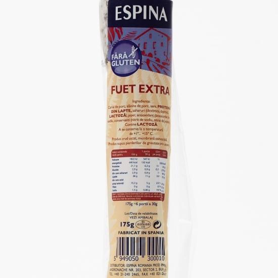 Salam Fuet extra 175g - Prospețime și varietate - Freshful.ro