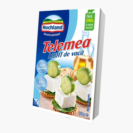 Telemea de vacă light 150g - Prospețime și varietate - Freshful.ro