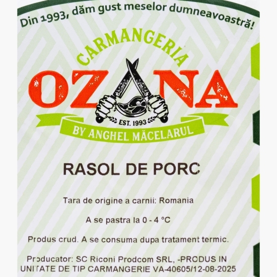 Rasol de porc 750g - Prospețime și varietate - Freshful.ro