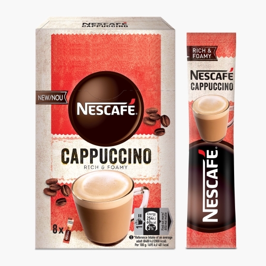 Mix de cafea instant Cappuccino plicuri 8x 15g - Prospețime și ...