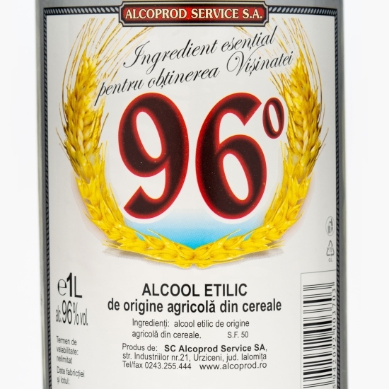Alcool etilic origine agricolă din cereale 96% alc. 1l - Prospețime și ...